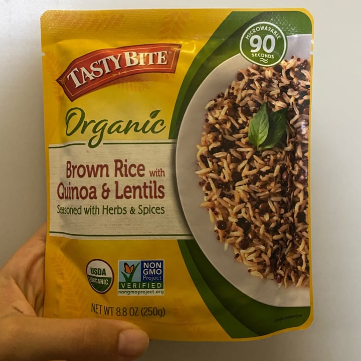 Tasty Bite Brown rice quinoa and lentils Review | abillion