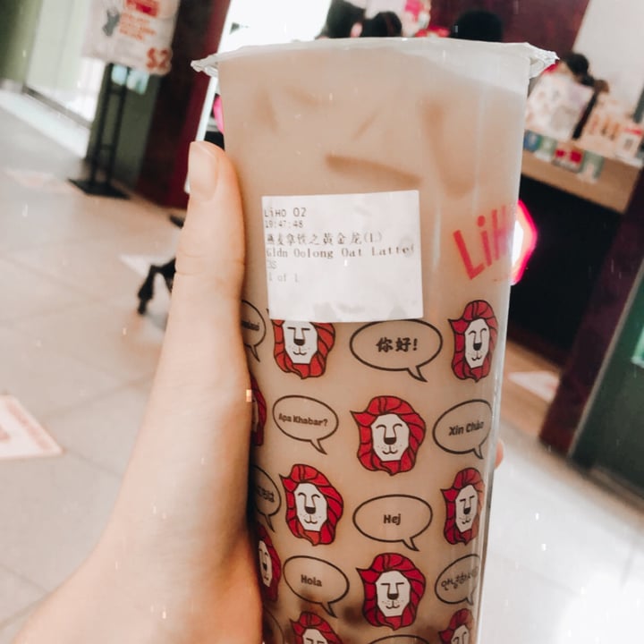 LIHO Jurong East, Singapore Oatly Golden Oolong Latte Review | abillion