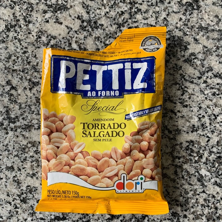 Pettiz Amendoim torrado e salgado sem pele Review | abillion