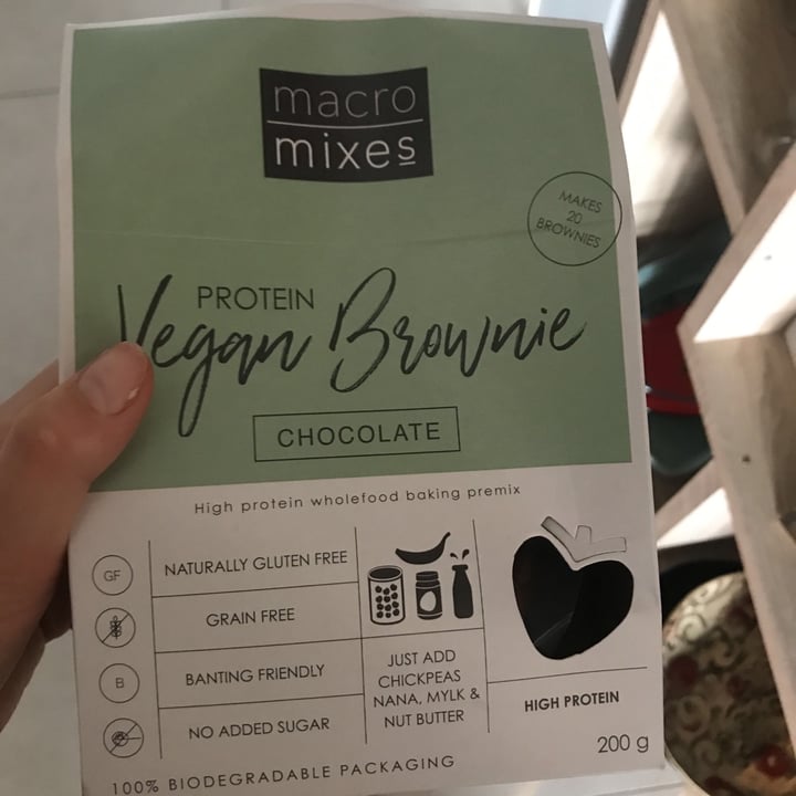 Macro Mixes Protein Vegan Brownie Mix Review | abillion