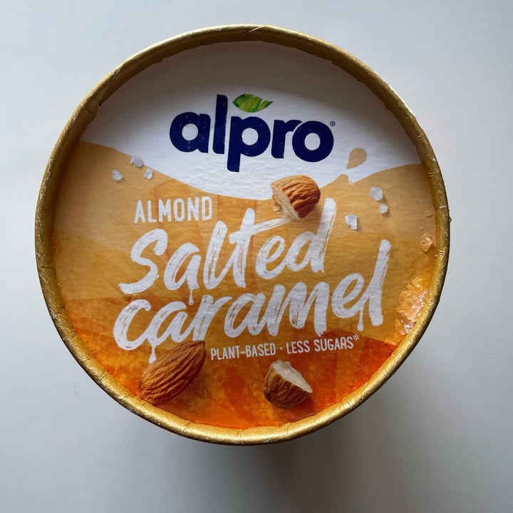 Alpro Almond Salted Caramel Ice Cream Review | abillion