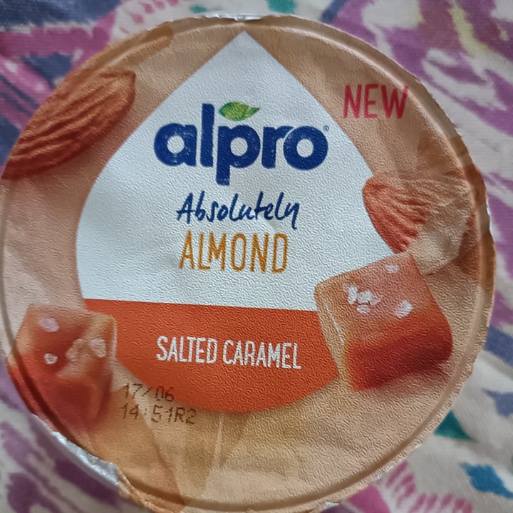 Alpro absolutely almond salted caramel Review | abillion
