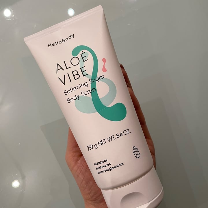 HelloBody Aloe vibe body scrub Review | abillion