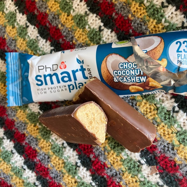 PhD smart Phd Smart Plant Protein Bar Choc Coconut And Cashew Review ...