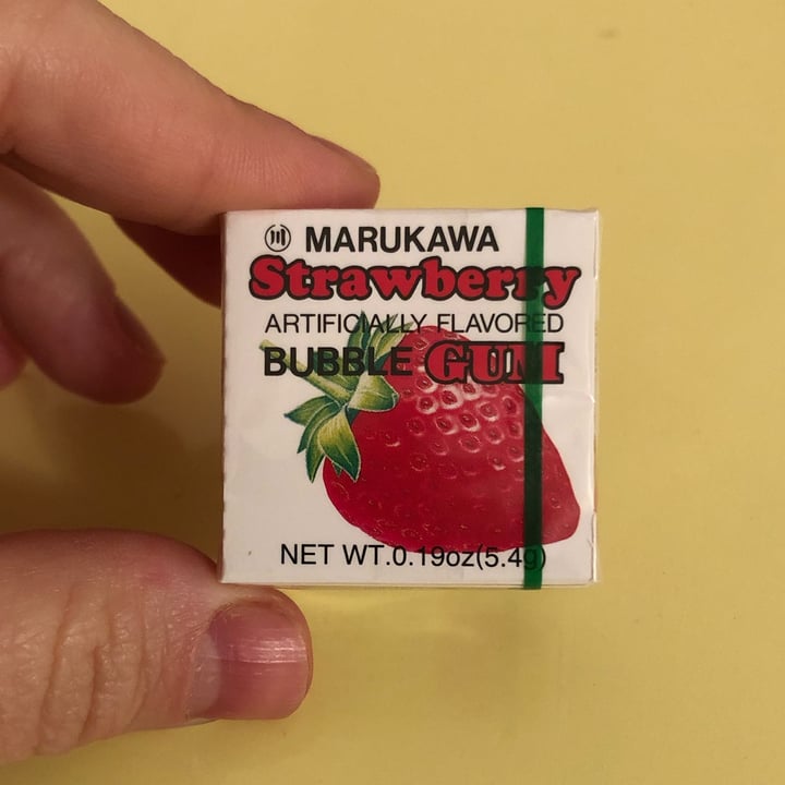 Marukawa Bubble Gum Strawberry Review | abillion