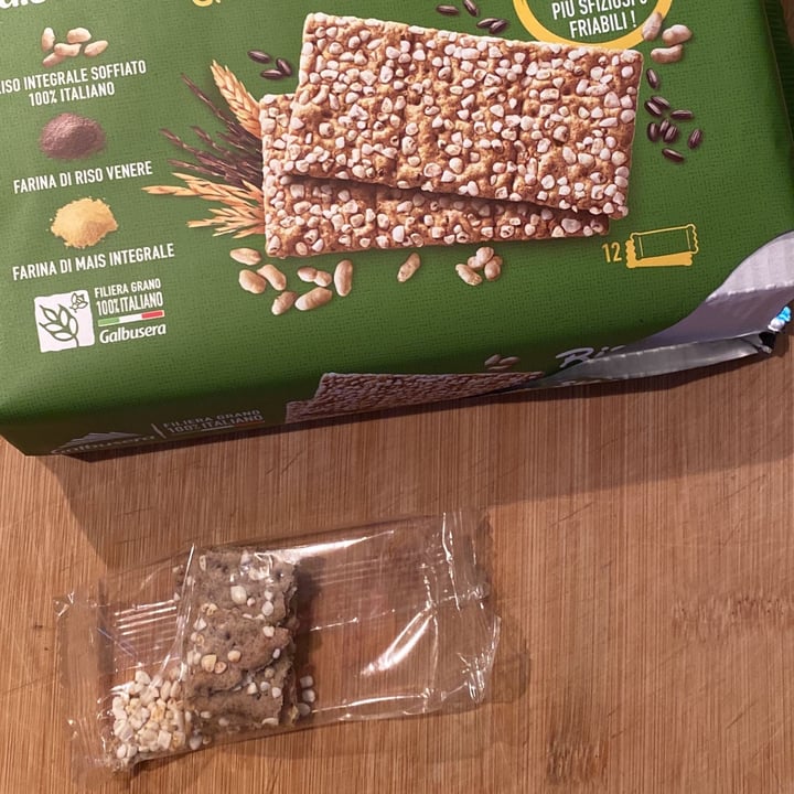 Galbusera Crackers Riso su Riso croccantezza integrale Review | abillion