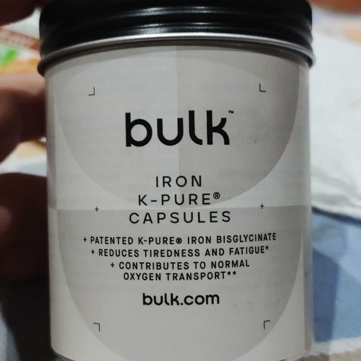 Bulk.com Iron K-pure® Capsules Review | abillion