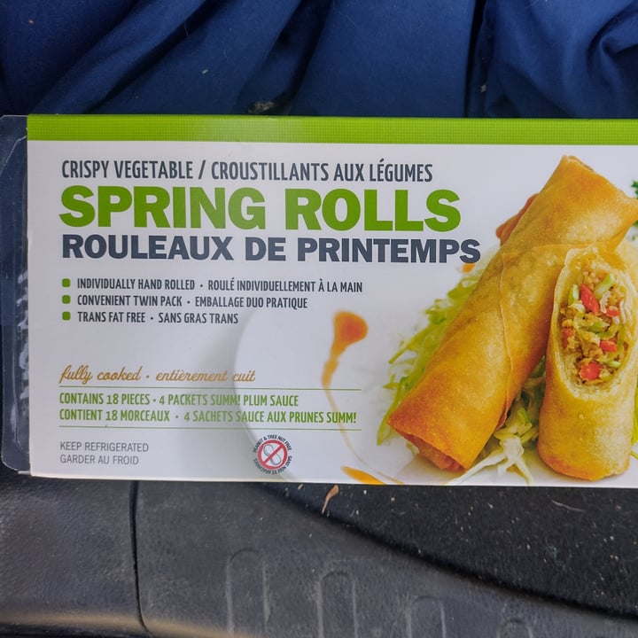 Summ! Crispy Vegetable Spring Rolls Review | abillion