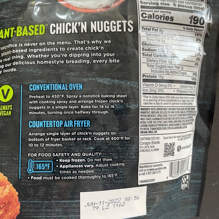 Gardein Ultimate Plant Based Chick’n Nuggets Review | abillion