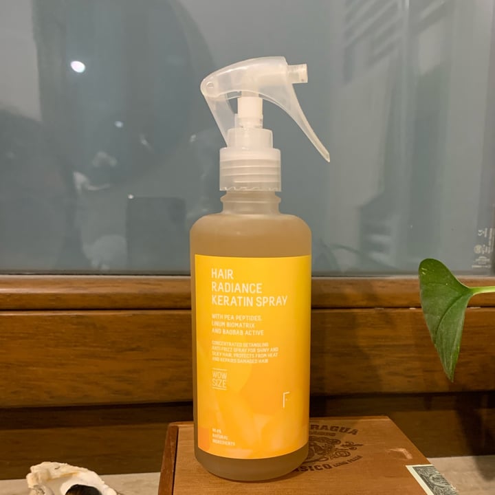 Freshly Cosmetics Hair radiance keratin spray Review | abillion