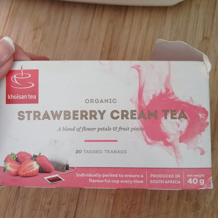 Khoisan tea Strawberry and cream Review | abillion