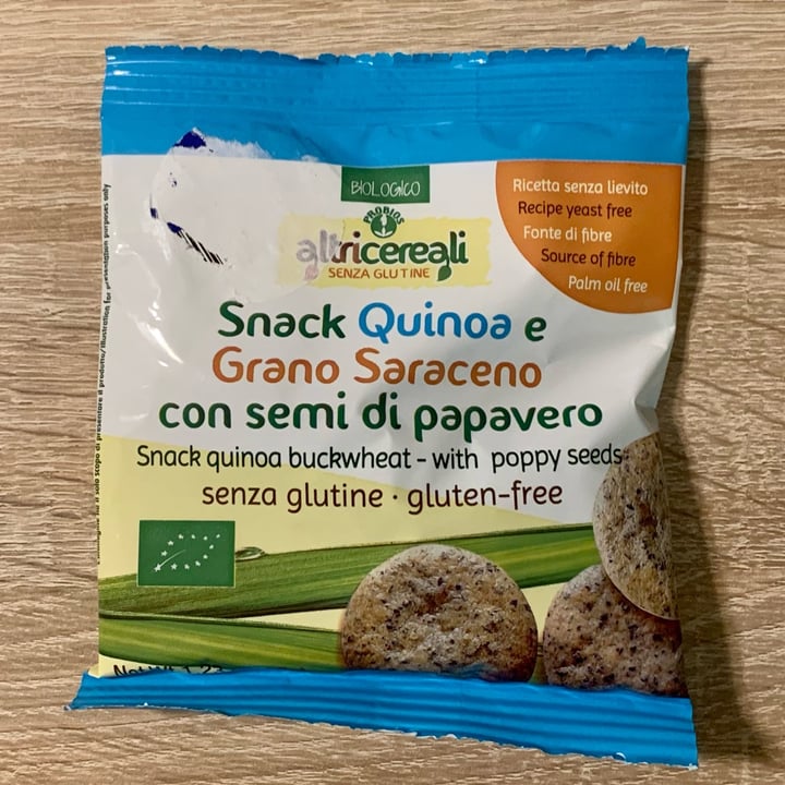 La Via Del Grano Snack quinoa e grano saraceno con semi di papavero ...