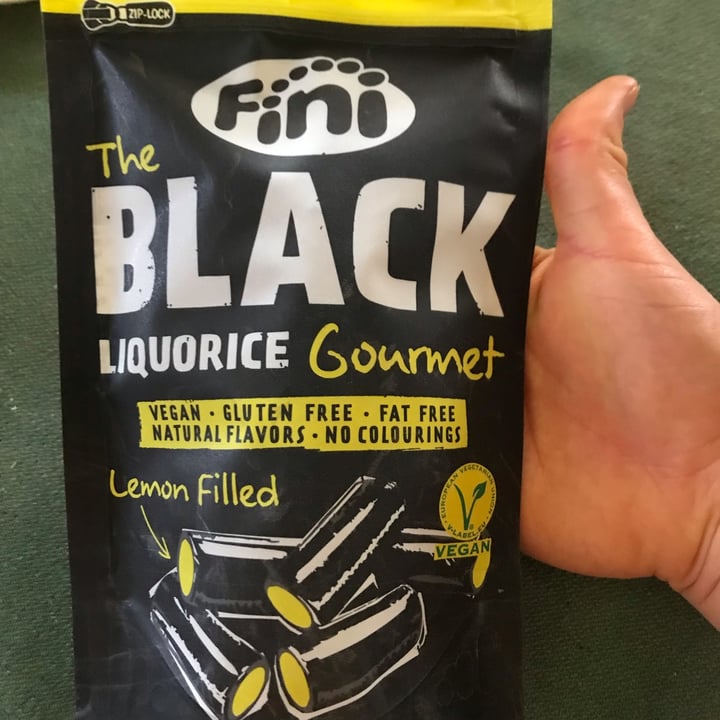 Fini Black liquorice gourmet filled with lemon Review | abillion