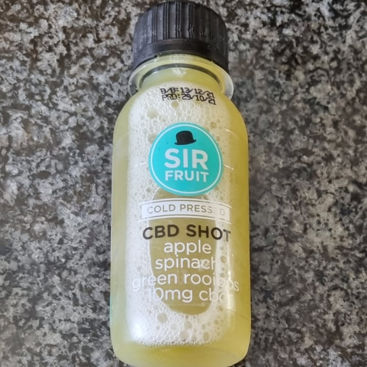 Sir Fruit Cold pressed CBD shot Review | abillion