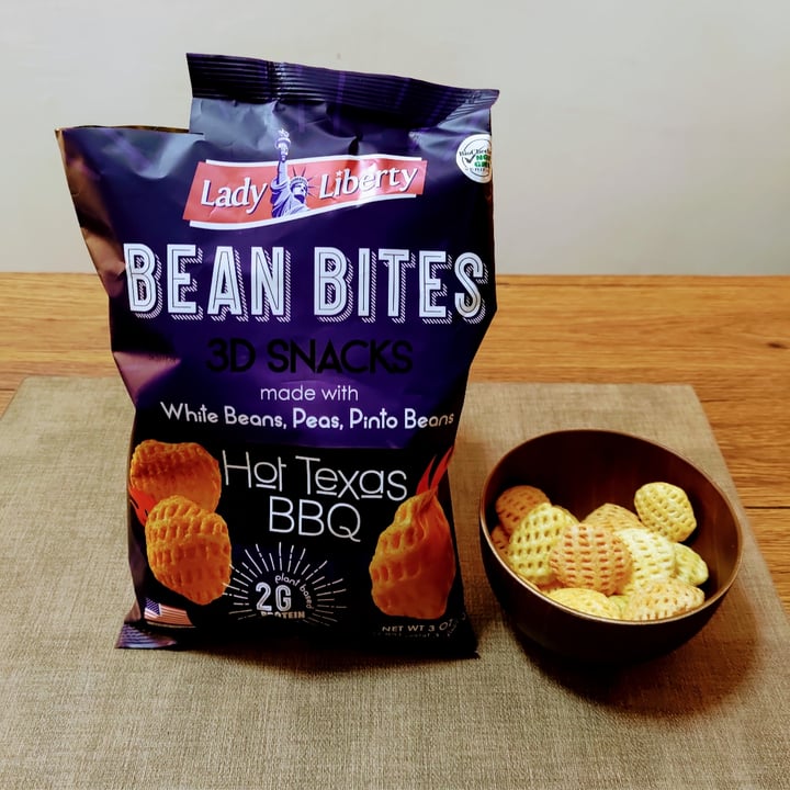Lady Liberty Bean Bites (Hot Texas BBQ) Review | abillion