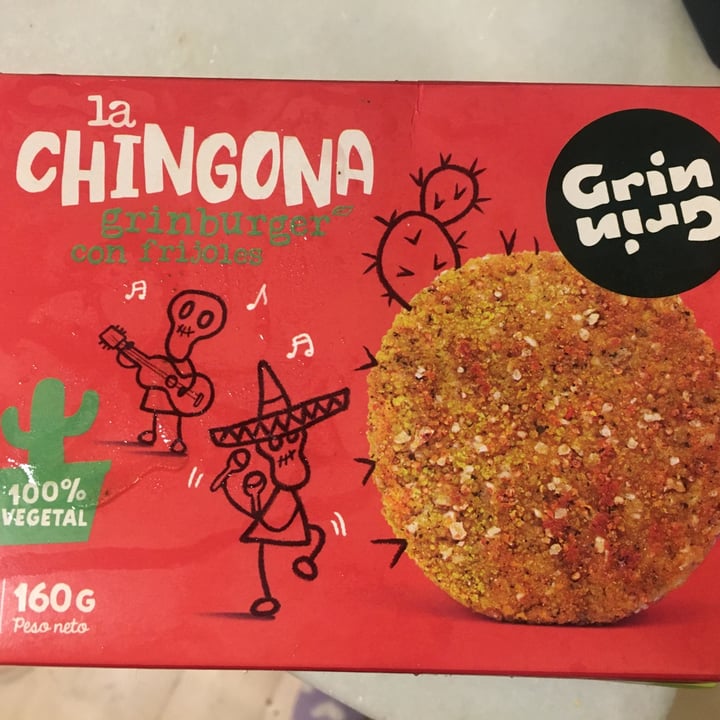 Grin Grin Foods La Chingona Grinburger Con Frijoles Review | abillion
