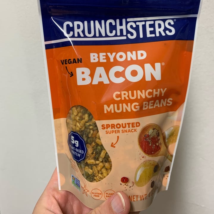 Crunchsters Beyond Bacon crunchy mung beans Review | abillion