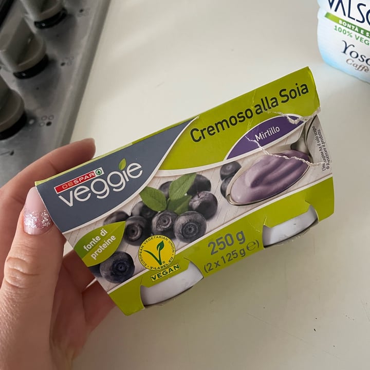 Despar Veggie Yogurt cremoso alla soia mirtillo Review | abillion