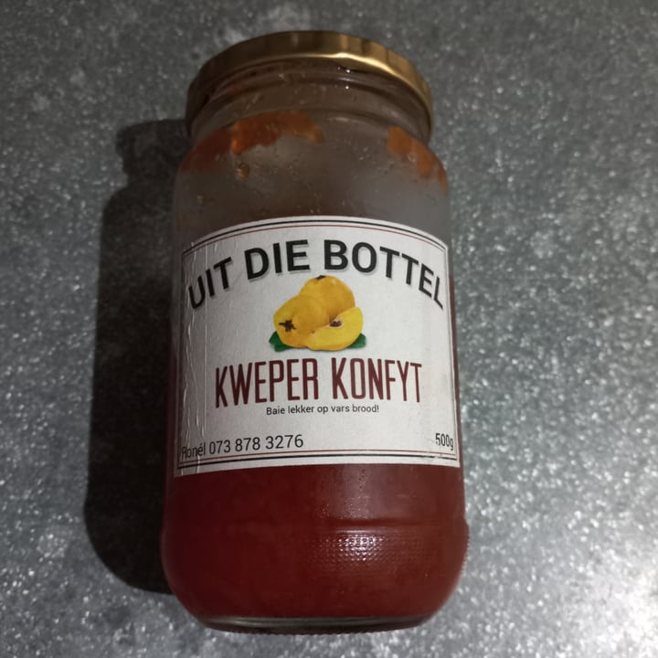 uit die bottel Kweper Konfyt (Quince jam) Review | abillion