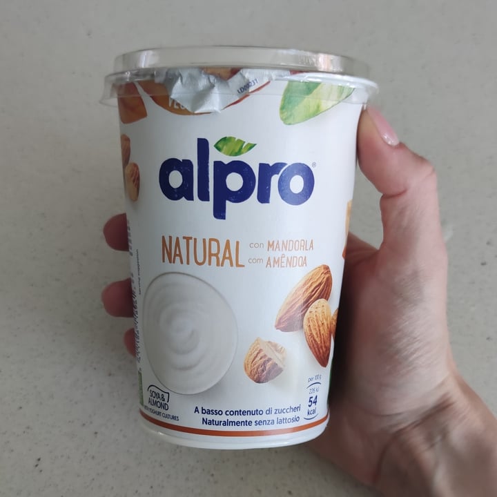 Alpro Yogurt Natural con Mandorla/Amande Review | abillion