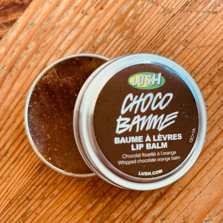 Lush Fresh Handmade Cosmetics Choco Baume Lip Balm Review Abillion