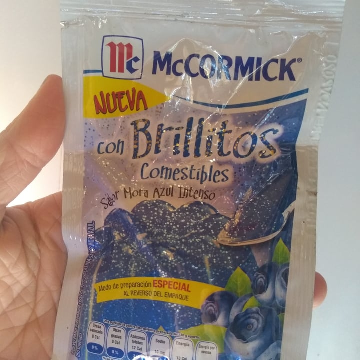 McCormick Gelatina con Brillitos sabor Mora Azul Intenso Reviews | abillion