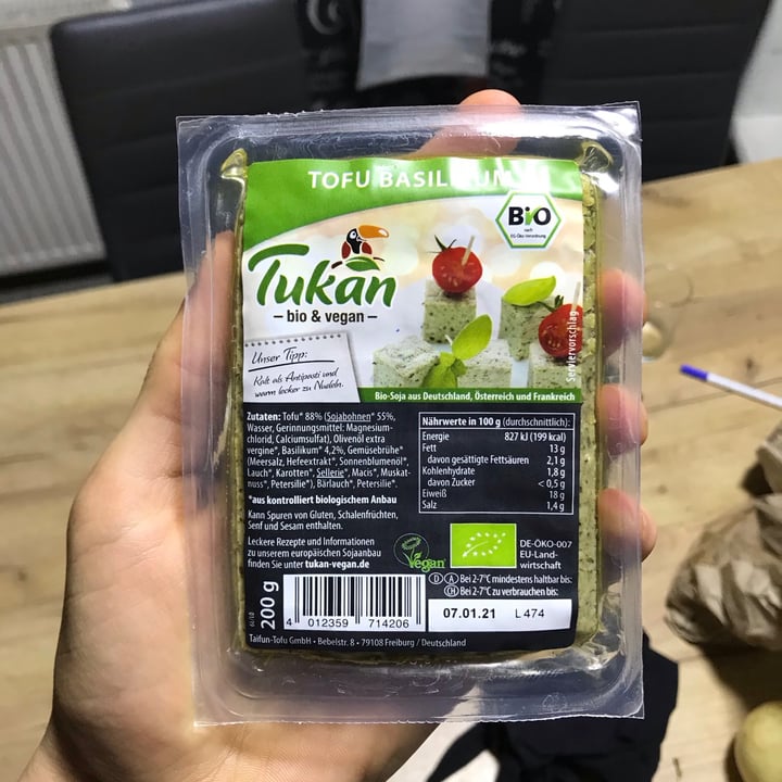 Tukan Tofu Basilikum Review | abillion