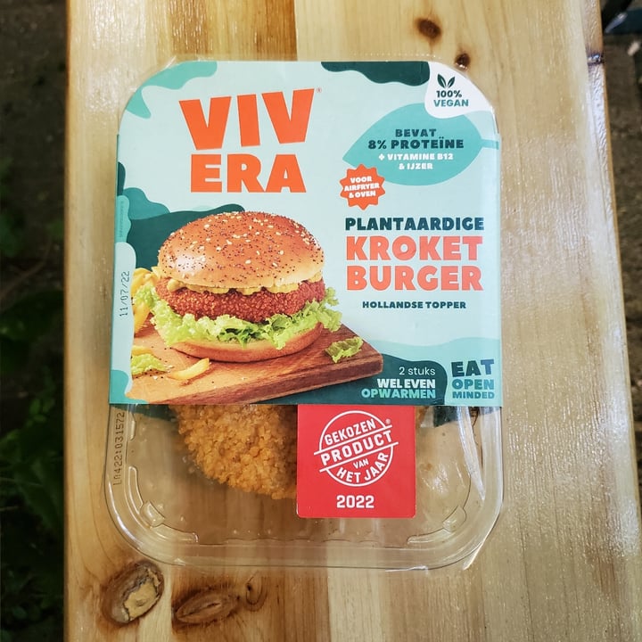 Vivera plantaardige kroket burger Review | abillion