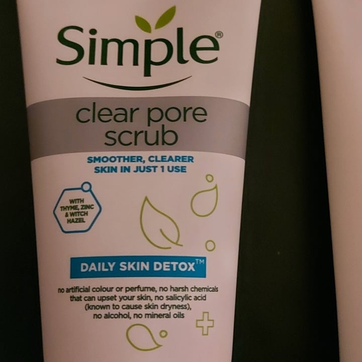 Simple Clear pore scrub Reviews | abillion