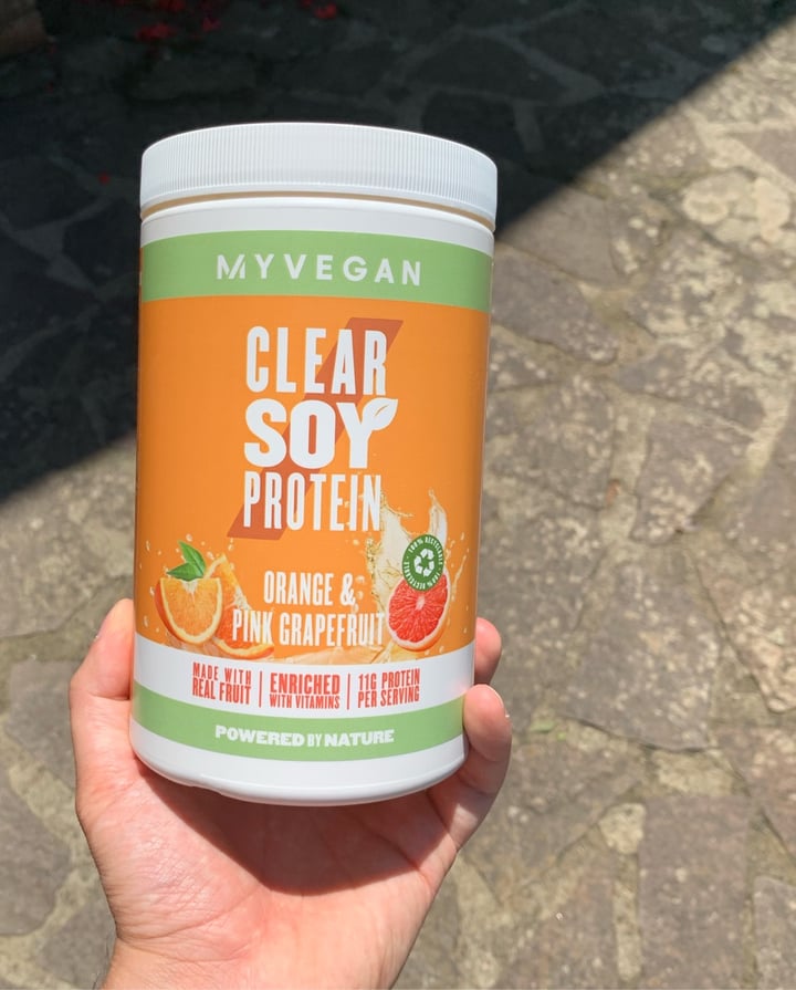 Myprotein clear soy protein orange & pink grapefruit Review | abillion
