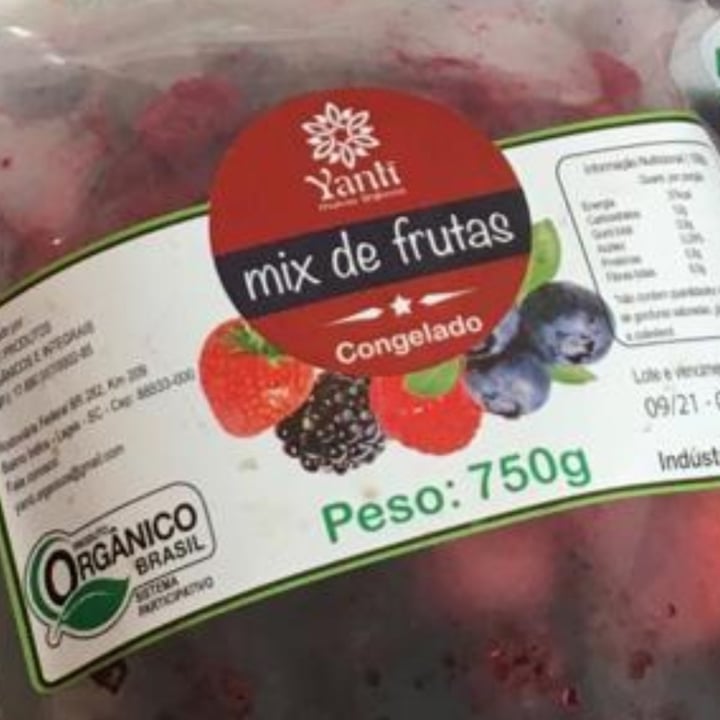 Yanti Produtos Orgânicos Mix de frutas congelados Review | abillion