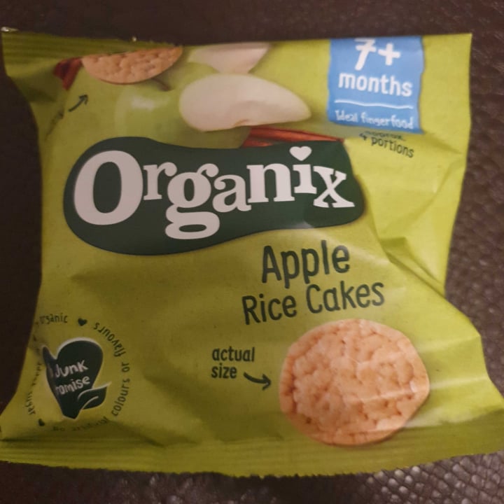 Organix Apple rice cakes Review | abillion