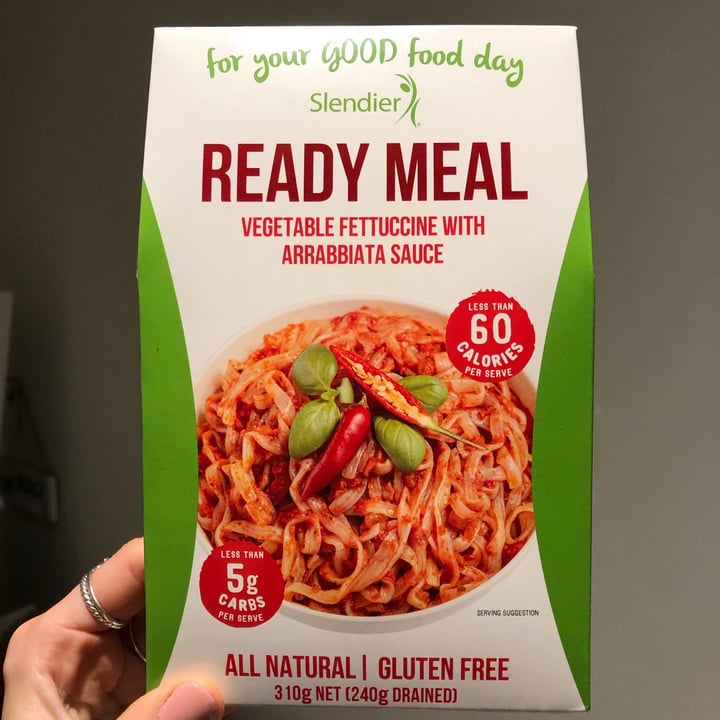Slendier Vegetable Fettuccine with Arrabbiata Sauce Review | abillion