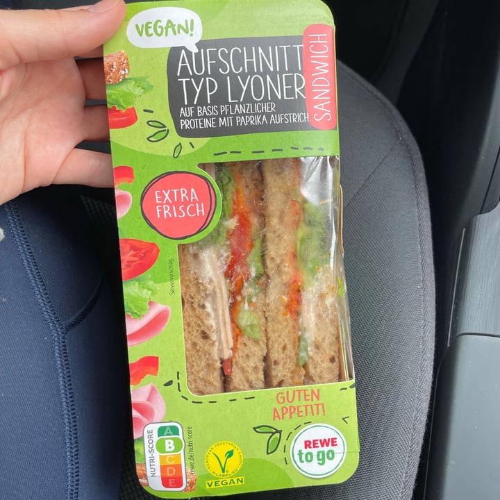 Rewe To Go Sandwich Aufschnitt Typ Lyoner Review | abillion