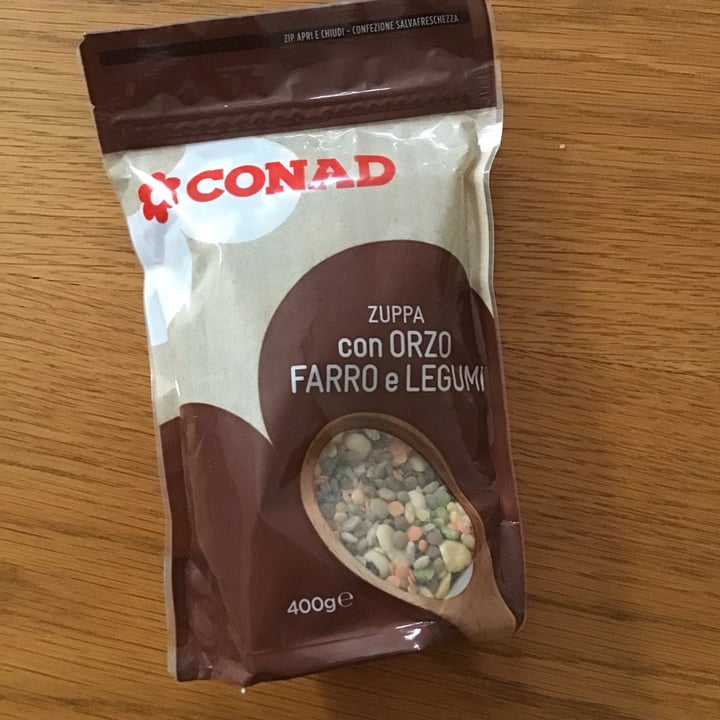 Conad Zuppa con orzo farro e legumi Review | abillion