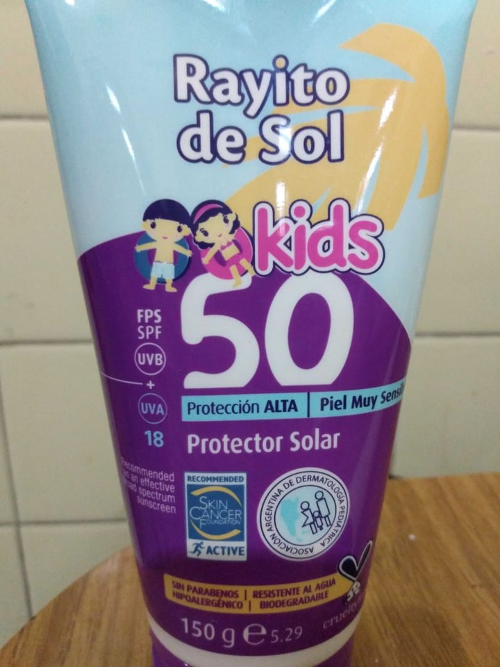 Rayito de Sol Protector Solar Kids en Spray Factor 50 UVA 25 195G ...