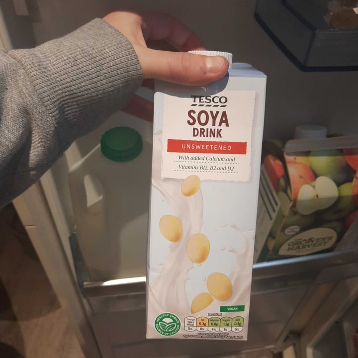 Tesco Soya Drink Unsweetened Review | abillion