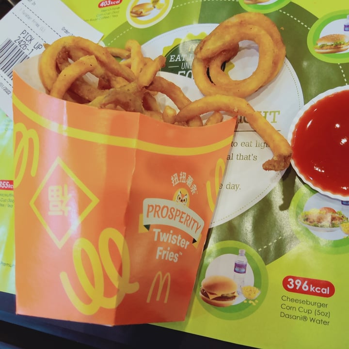 McDonald's Ang Mo Kio, Singapore Curly fries Review | abillion