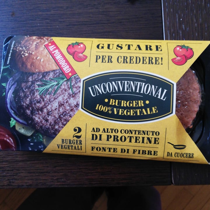 Unconventional Burger Vegetale Al Pomodoro - Tomato Burger Review ...