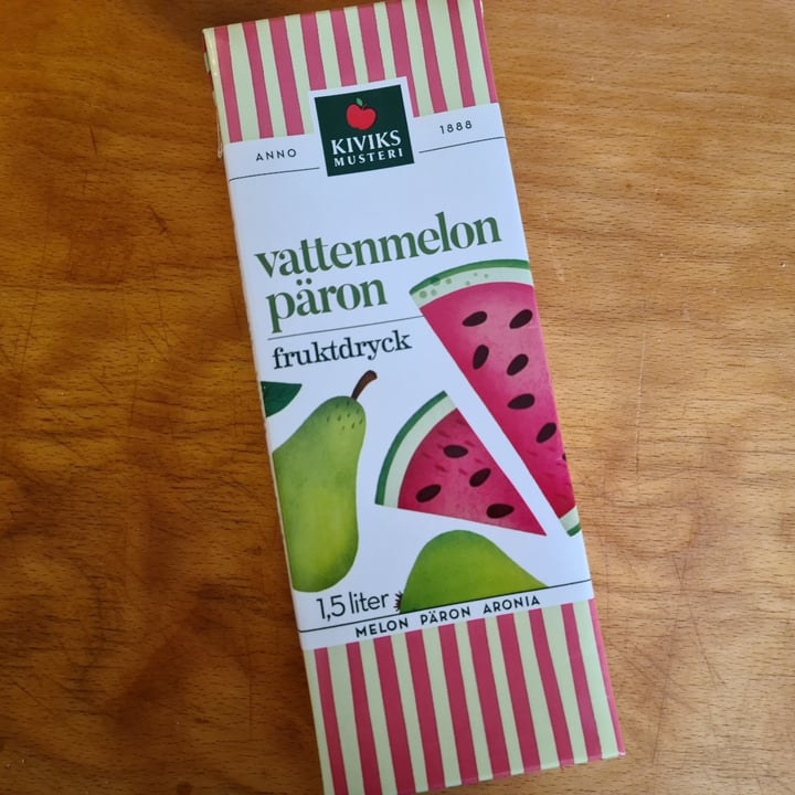 Kiviks musteri Fruktdryck Vattenmelon Päron Review | abillion