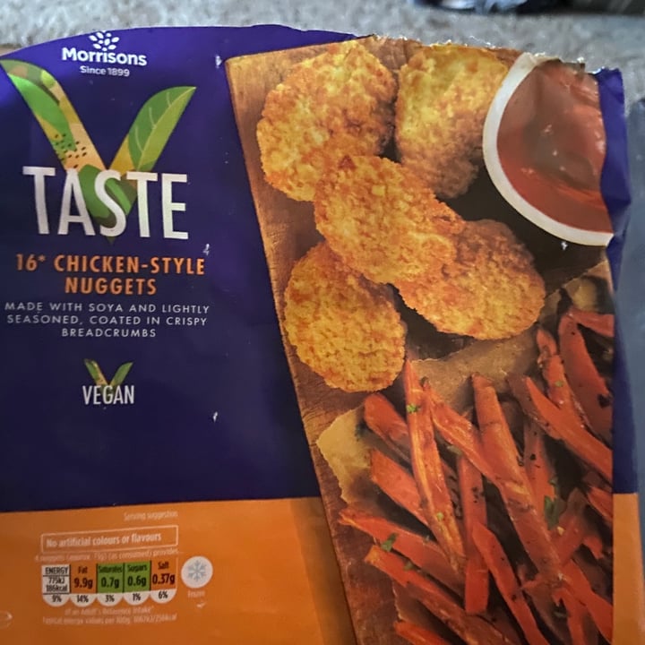 Morrisons Taste chicken style nuggets Review | abillion