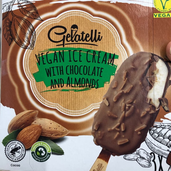 Gelatelli Vegan Ice Cream with Chocolate and Almonds Review | abillion
