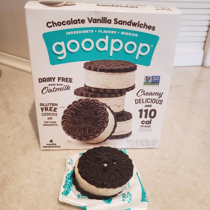 Goodpop Chocolate Vanilla Sandwiches Review | abillion