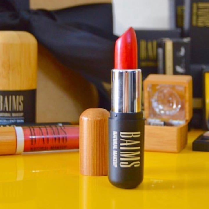 Baims natural makeup Batom Review | abillion