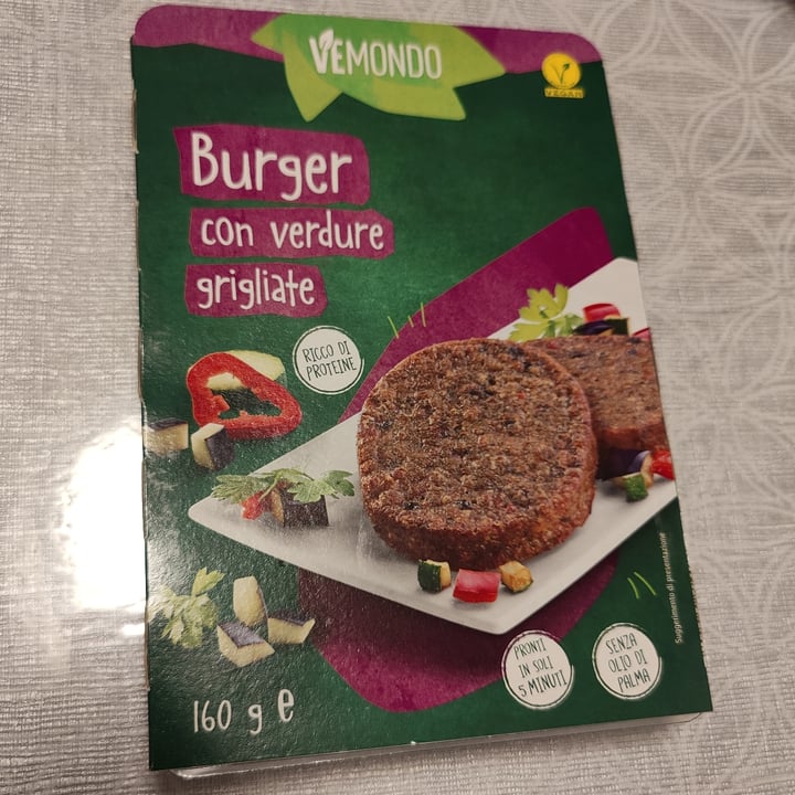 Vemondo Burger Con Verdure Grigliate Review Abillion