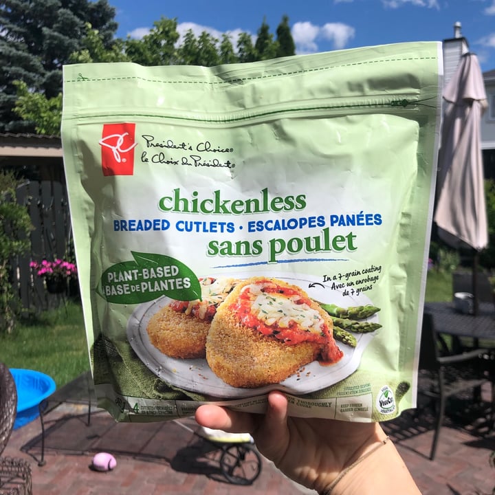 President's Choice Chickenless Breaded Cutlets Review | abillion