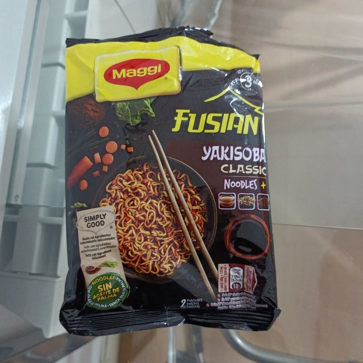 Maggi Fusión Yakisoba Classic Review | abillion