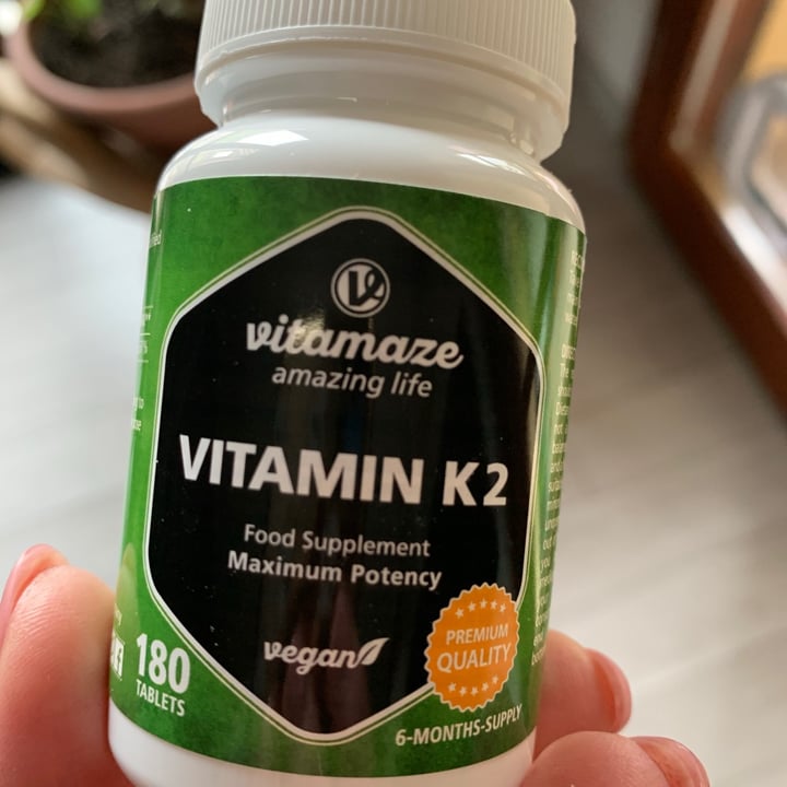 Vitamaze Vitamina K2 Tablets Review | abillion