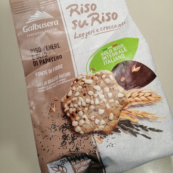 Galbusera Crackers Con Riso Venere Review | abillion