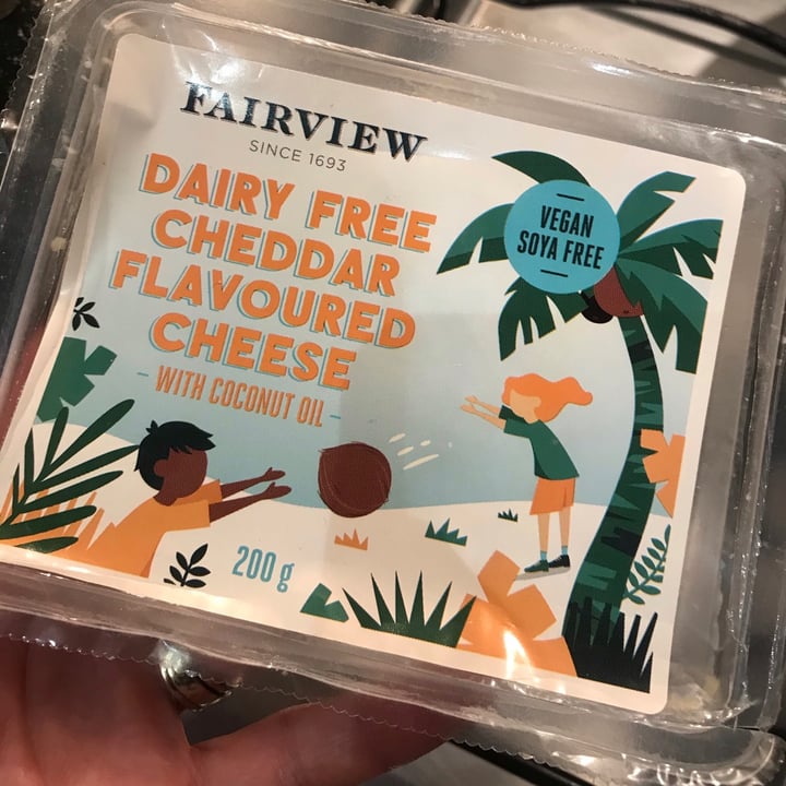 Fairview Dairy Free Cheddar Flavoured Cheese Review | abillion